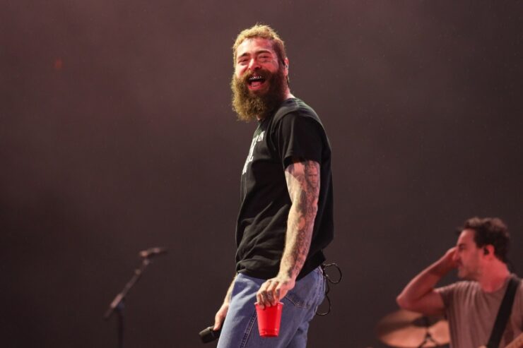 Post Malone faz show country no Villa Mix, em São Paulo